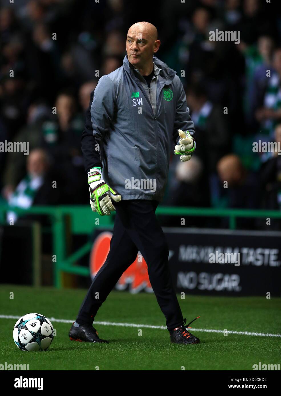 Celtic goalkeeper coach Stevie Woods Stock Photo - Alamy