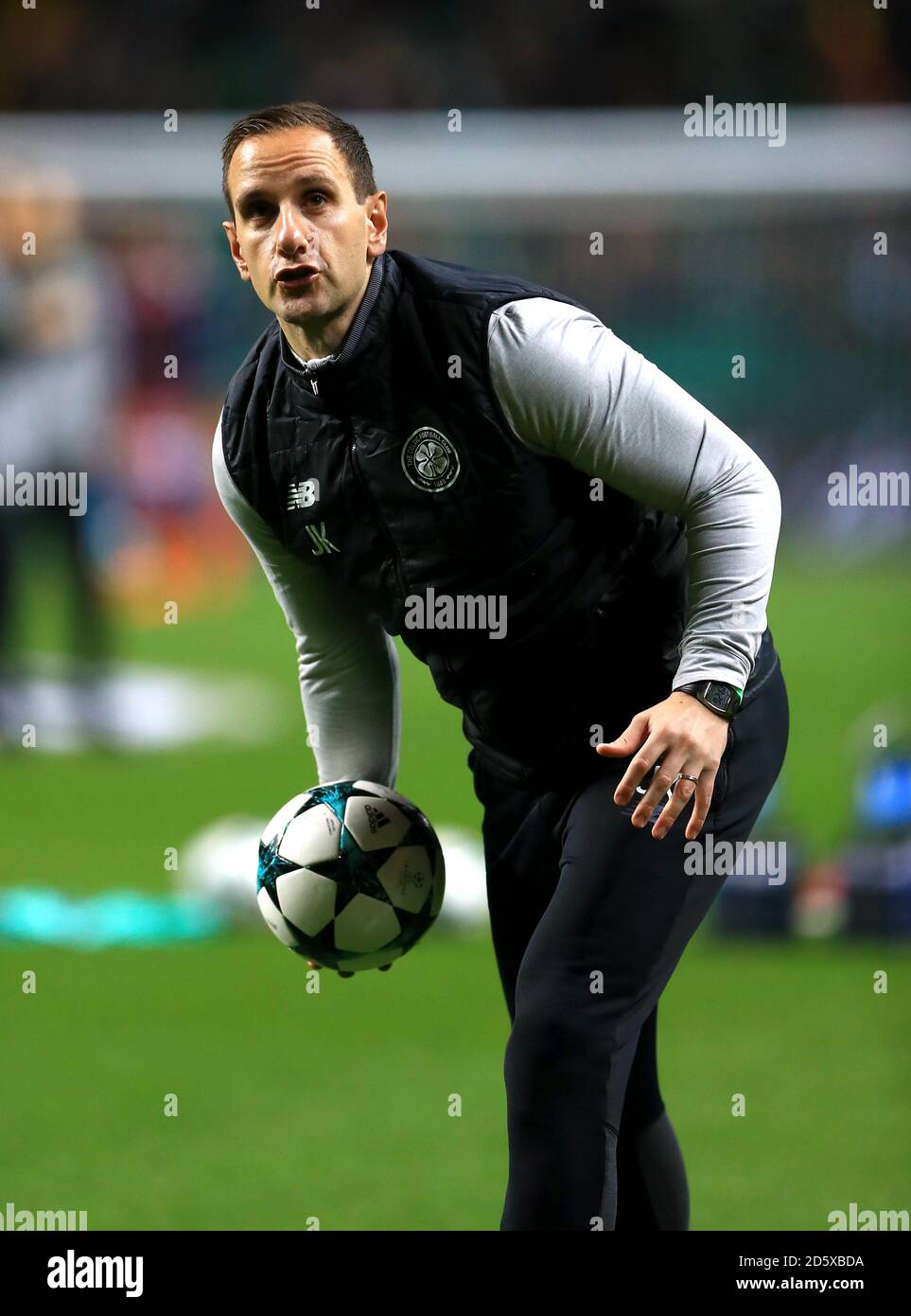 Celtic coach John Kennedy Stock Photo - Alamy