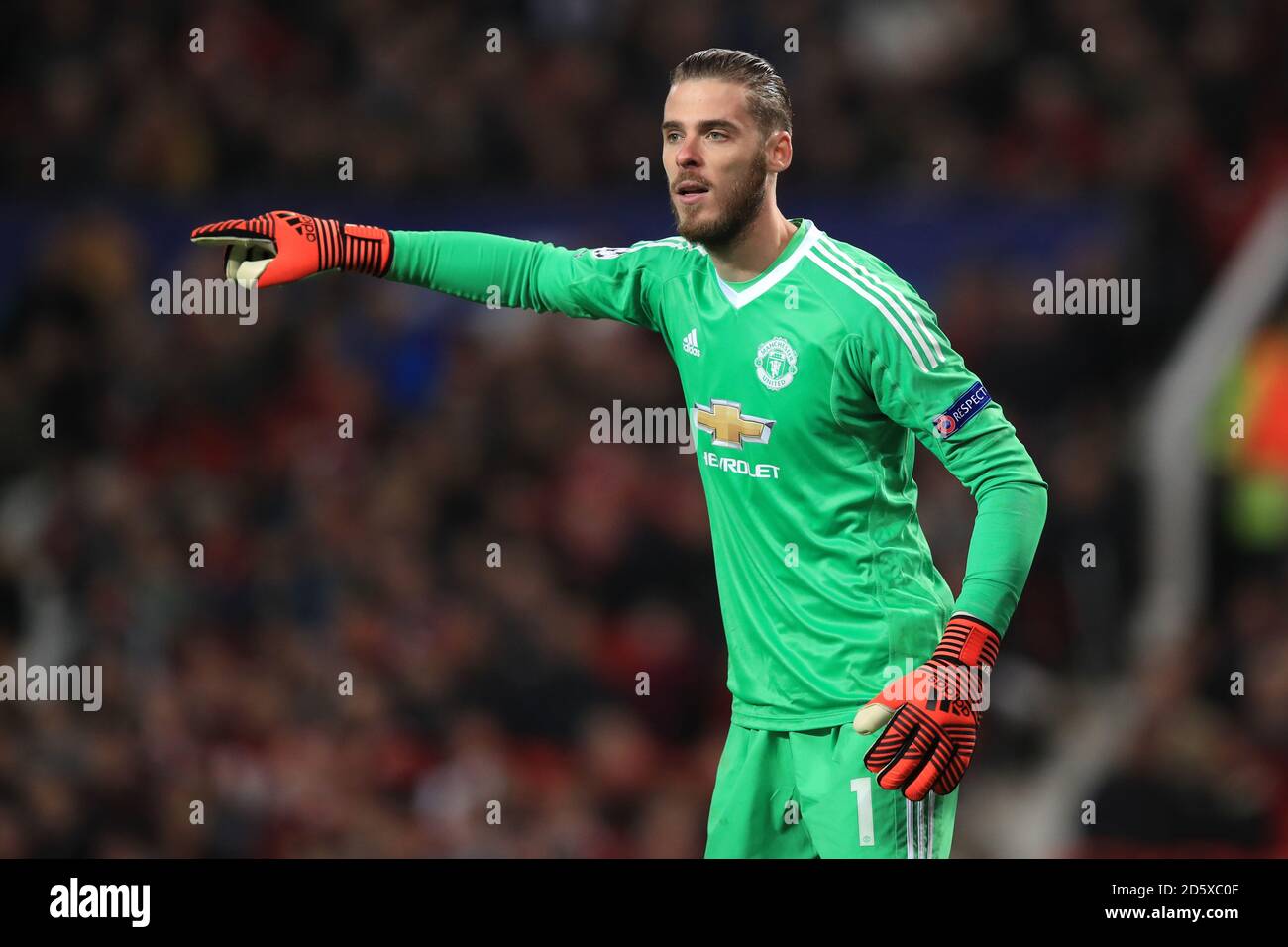Manchester United goalkeeper David De Gea Stock Photo - Alamy