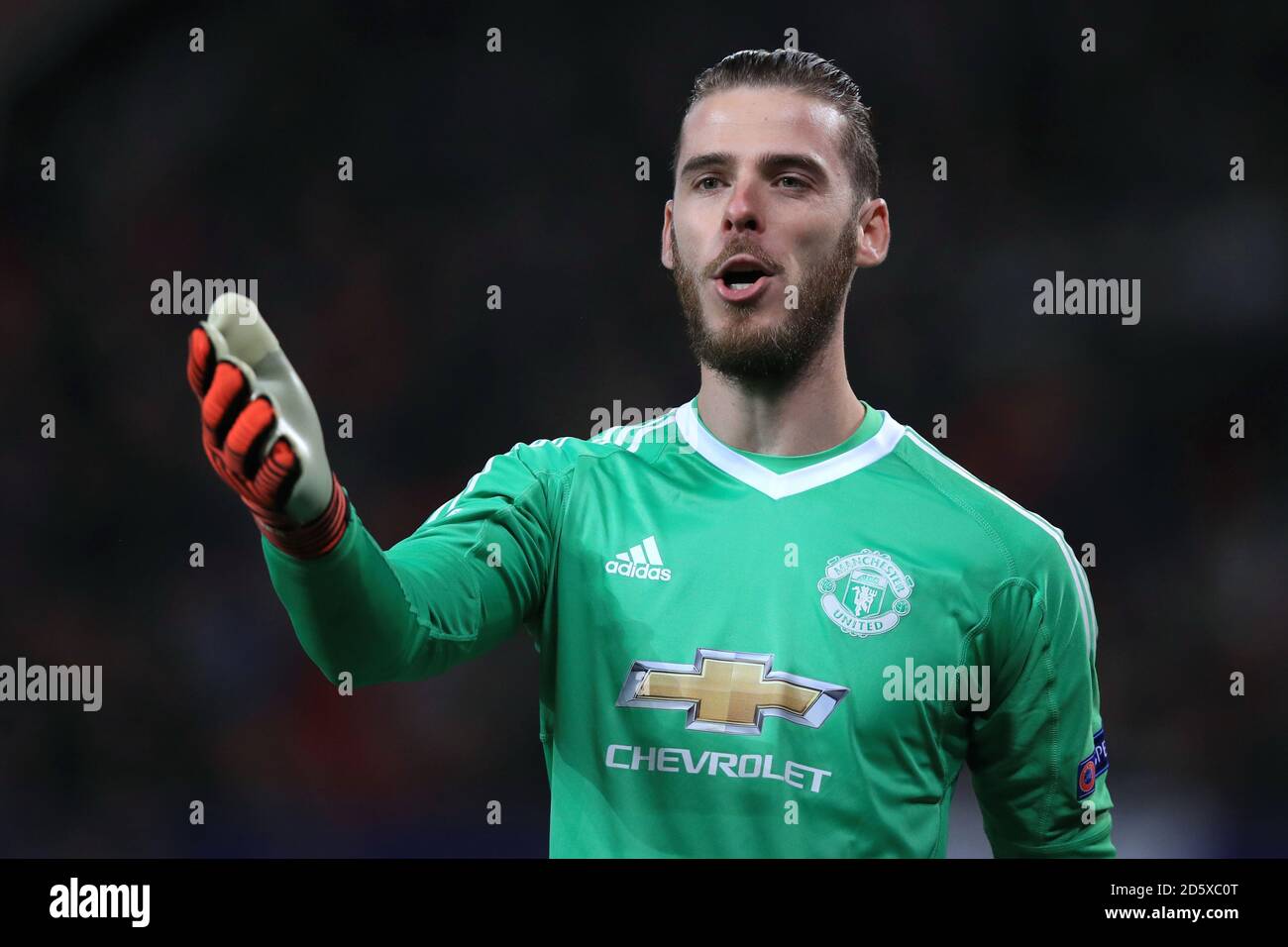 Manchester United goalkeeper David De Gea Stock Photo - Alamy