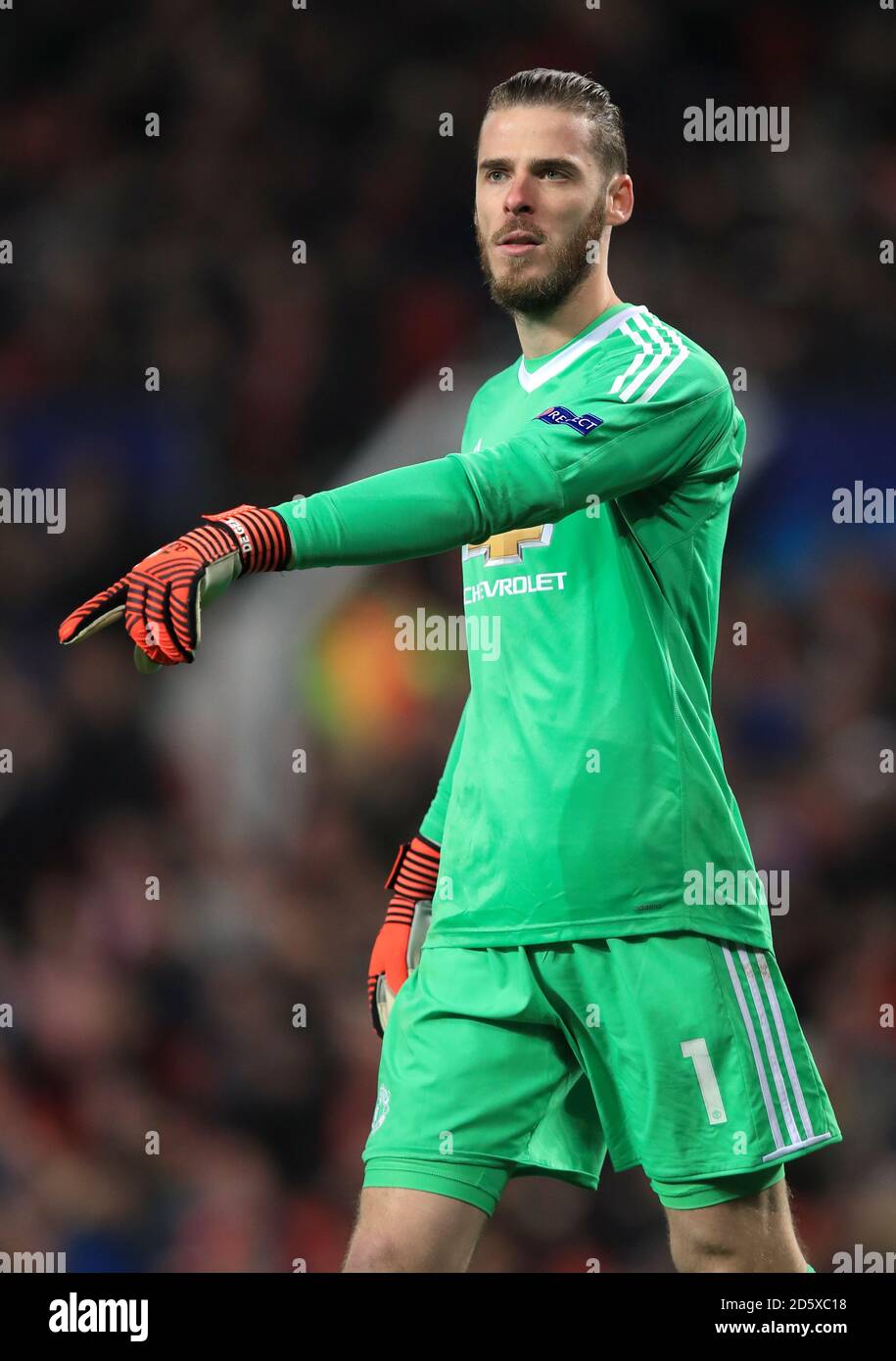 Manchester United goalkeeper David De Gea Stock Photo - Alamy