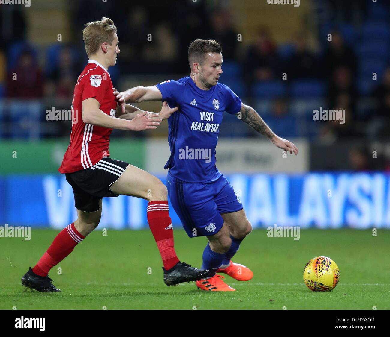 Cardiff City's Joe Ralls Stock Photo - Alamy