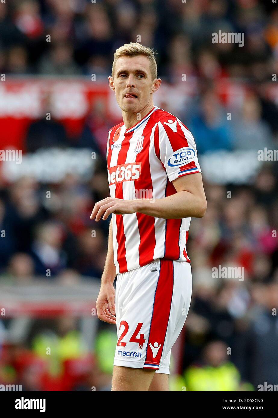 Stoke City's Darren Fletcher Stock Photo - Alamy