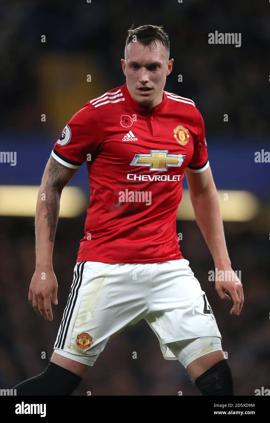 Manchester United's Phil Jones Stock Photo - Alamy