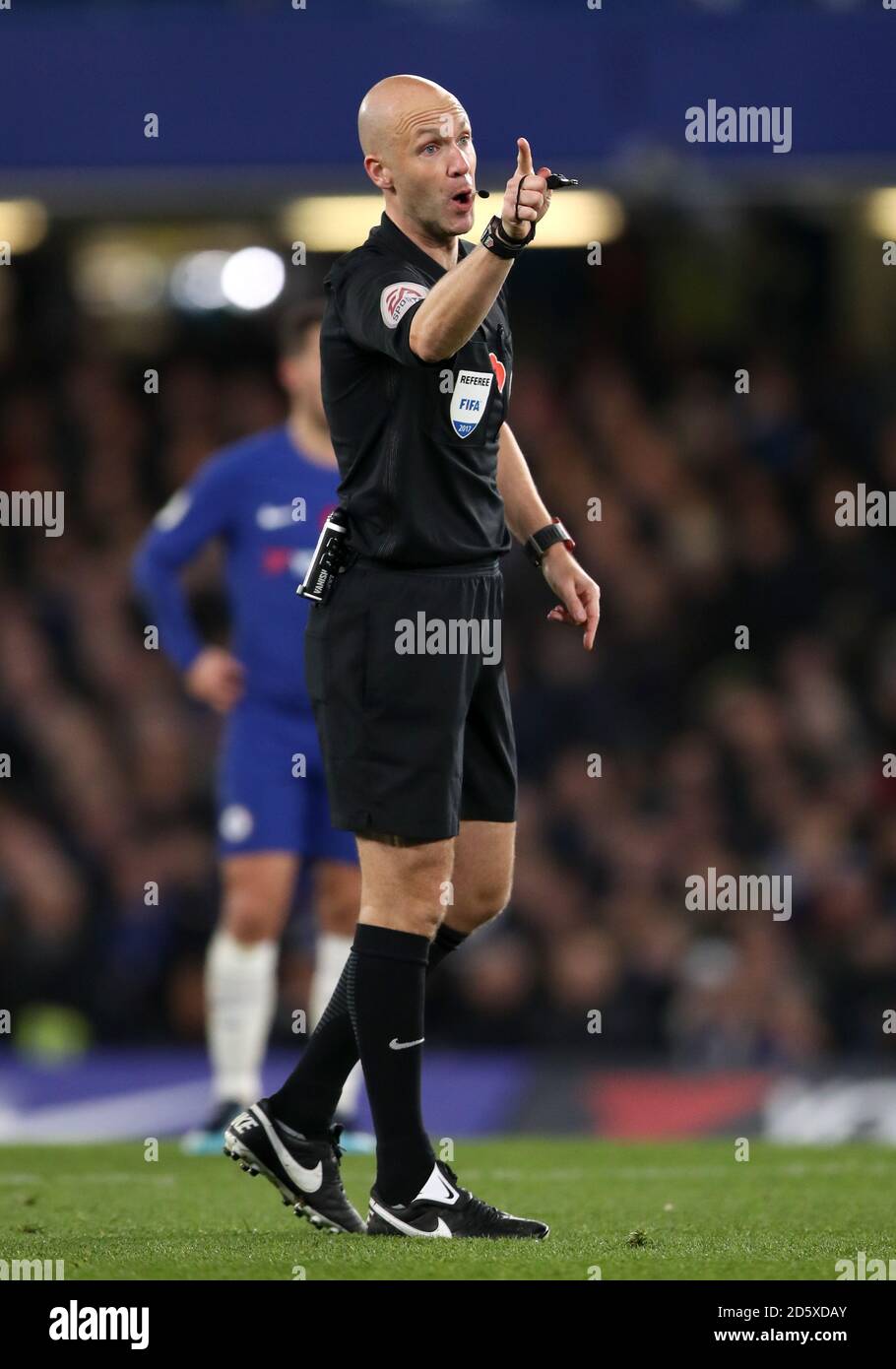 Referee Anthony Taylor Stock Photo - Alamy