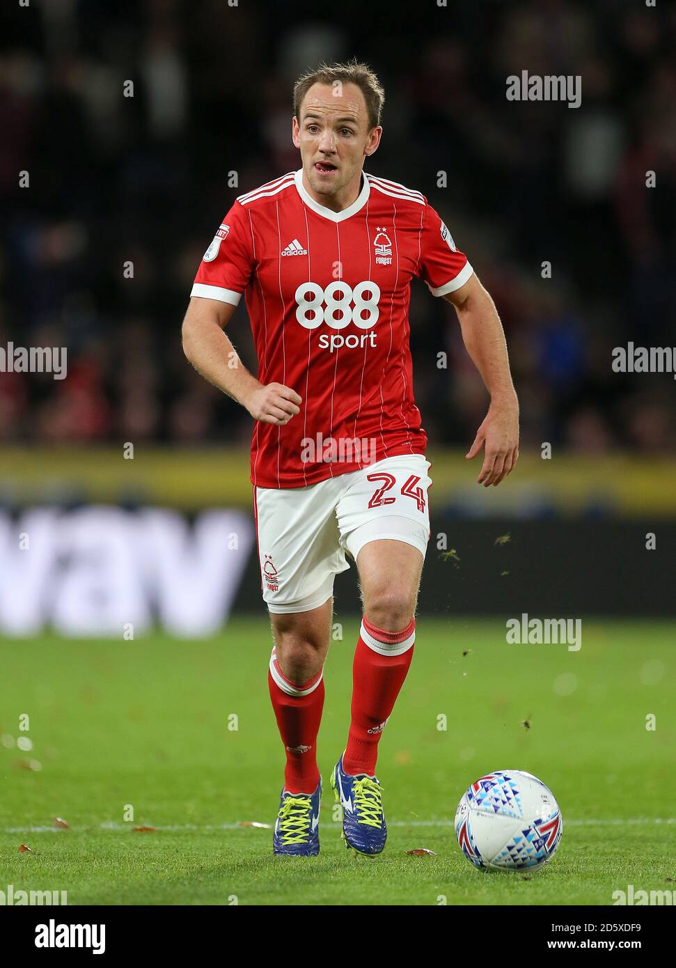 Nottingham Forest's David Vaughan Stock Photo - Alamy