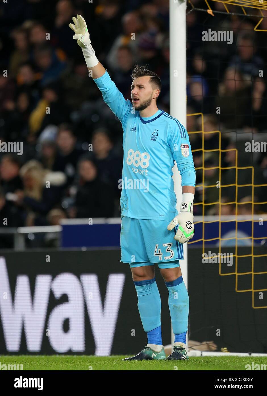 Nottingham Forest goalkeeper Jordan Smith Stock Photo - Alamy