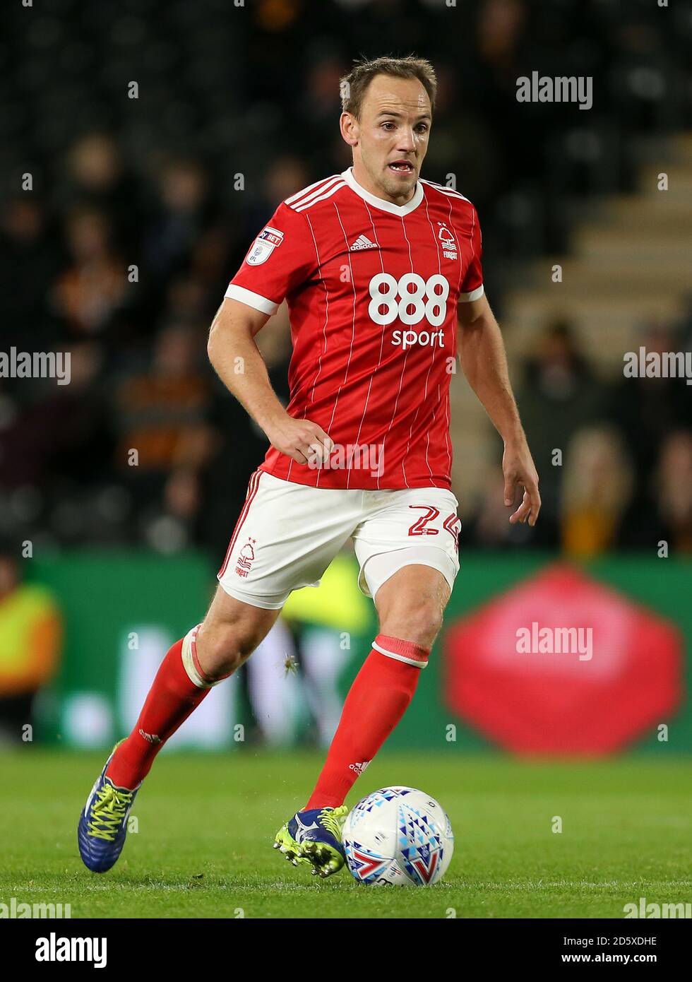 Nottingham Forest's David Vaughan Stock Photo - Alamy