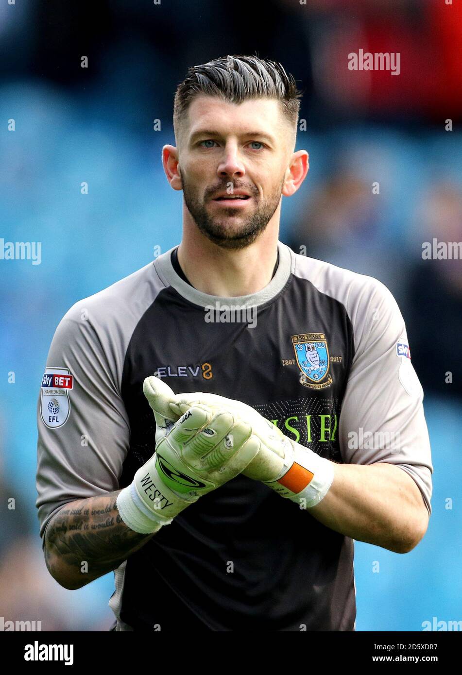 Keiren Westwood, Sheffield Wednesday goalkeeper Stock Photo - Alamy
