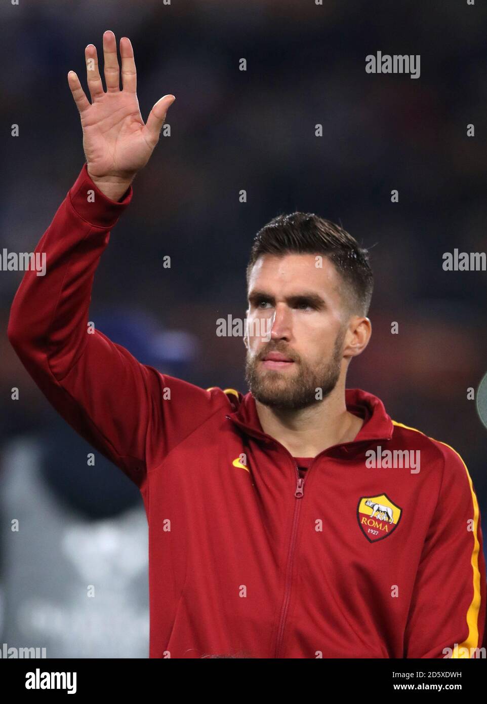 Roma's Kevin Strootman Stock Photo - Alamy