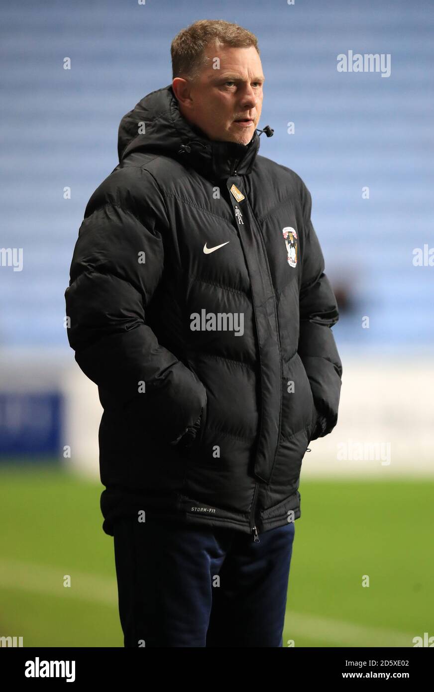 Coventry City's manager Mark Robins Stock Photo - Alamy