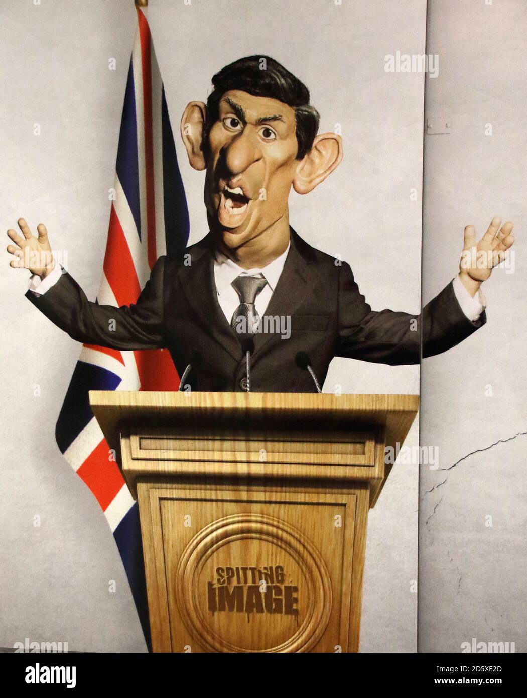 London, UK. Rishi Sunak ( Caricature ) . Caricatures of politiicians on ...