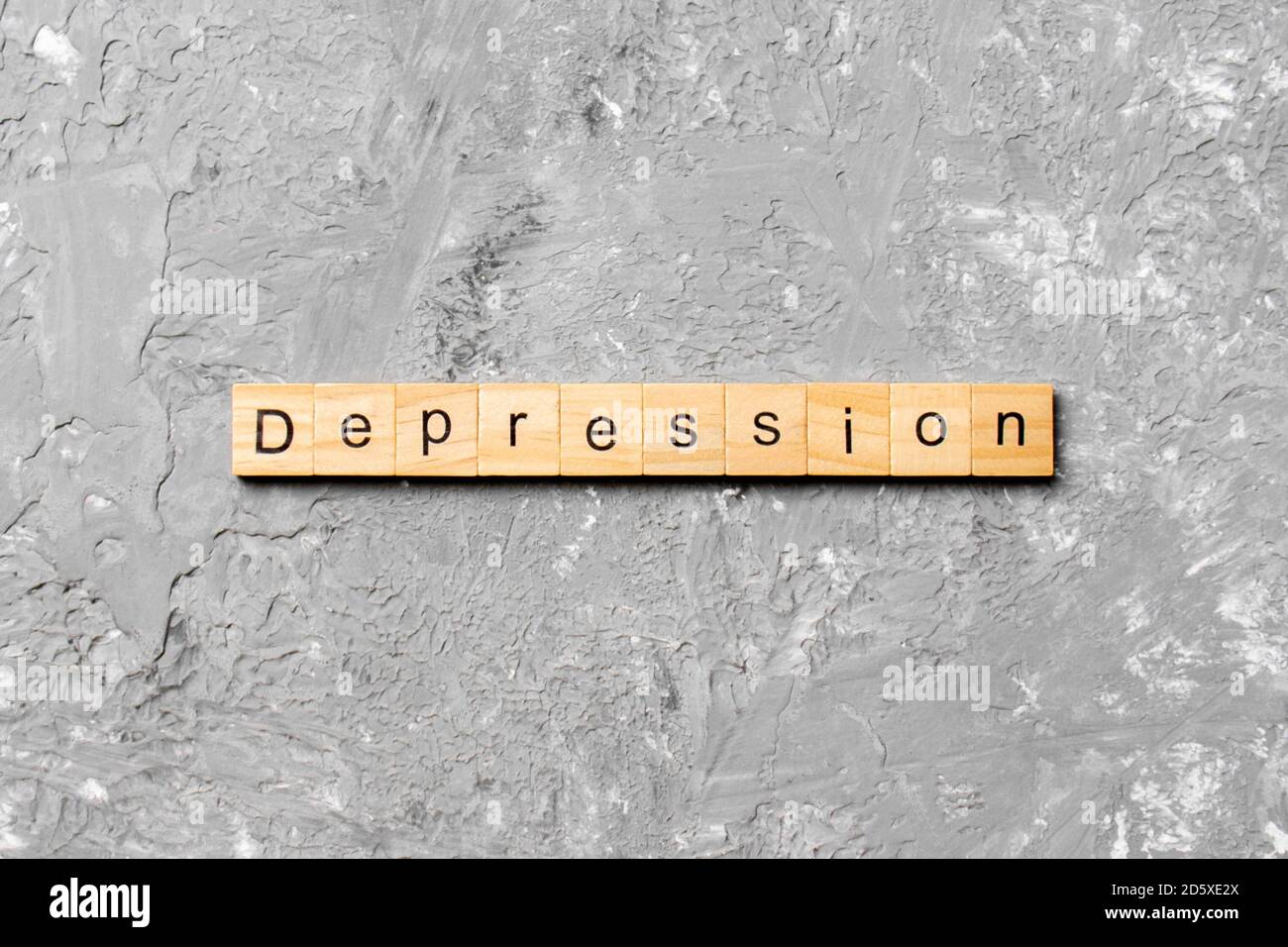 Depression Font High Resolution Stock Photography and Images - Alamy