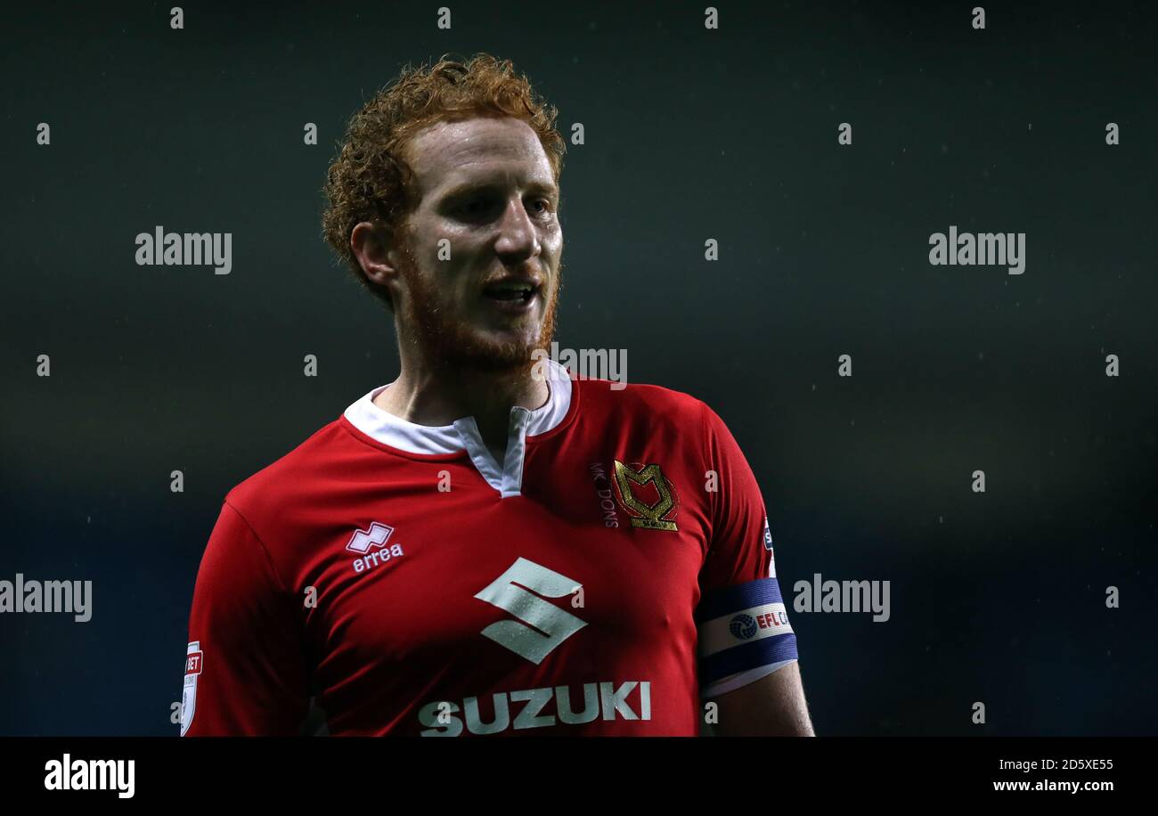 Dean Lewington, Milton Keynes Dons Stock Photo - Alamy
