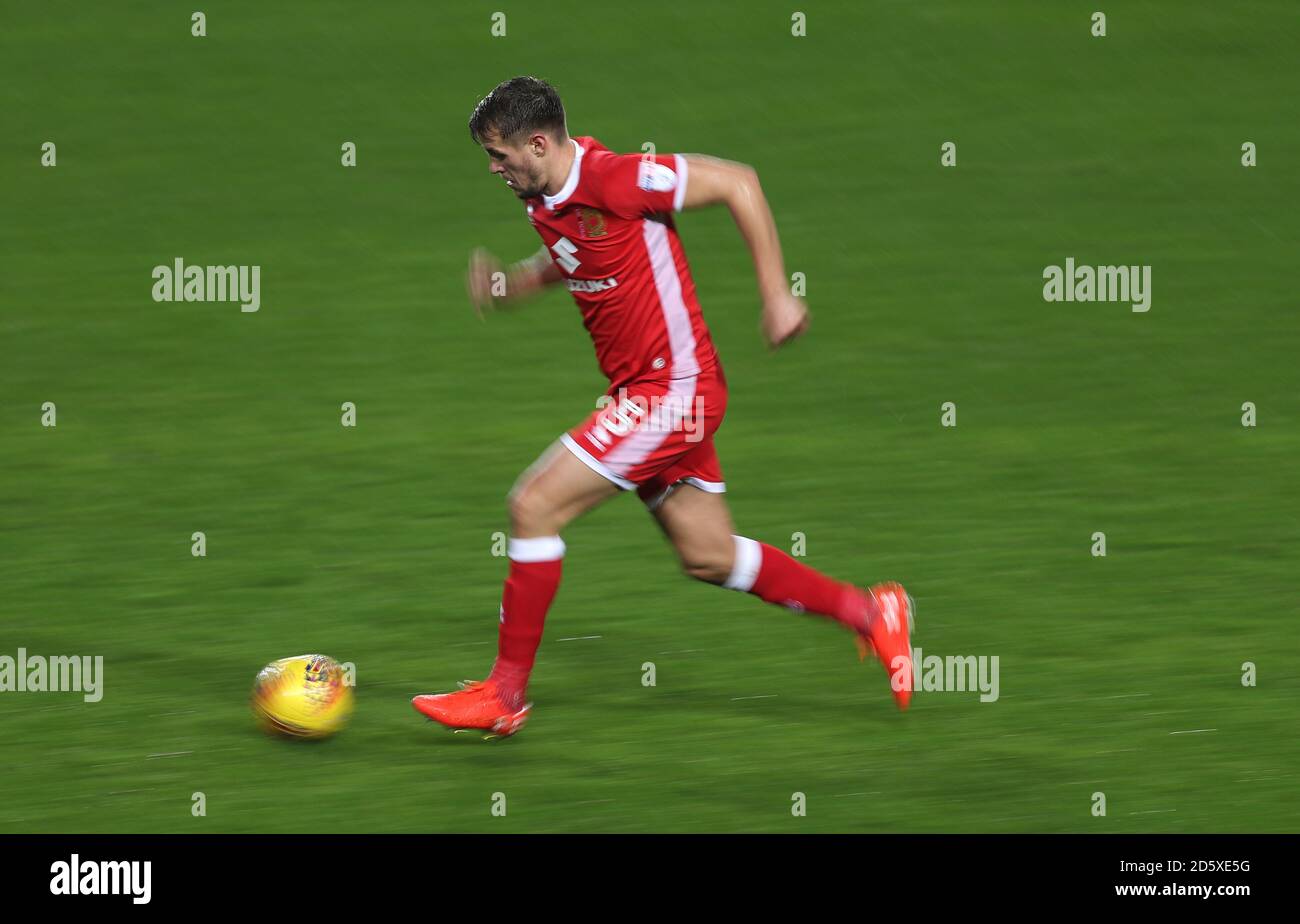 Scott Wootton, Milton Keynes Dons Stock Photo - Alamy