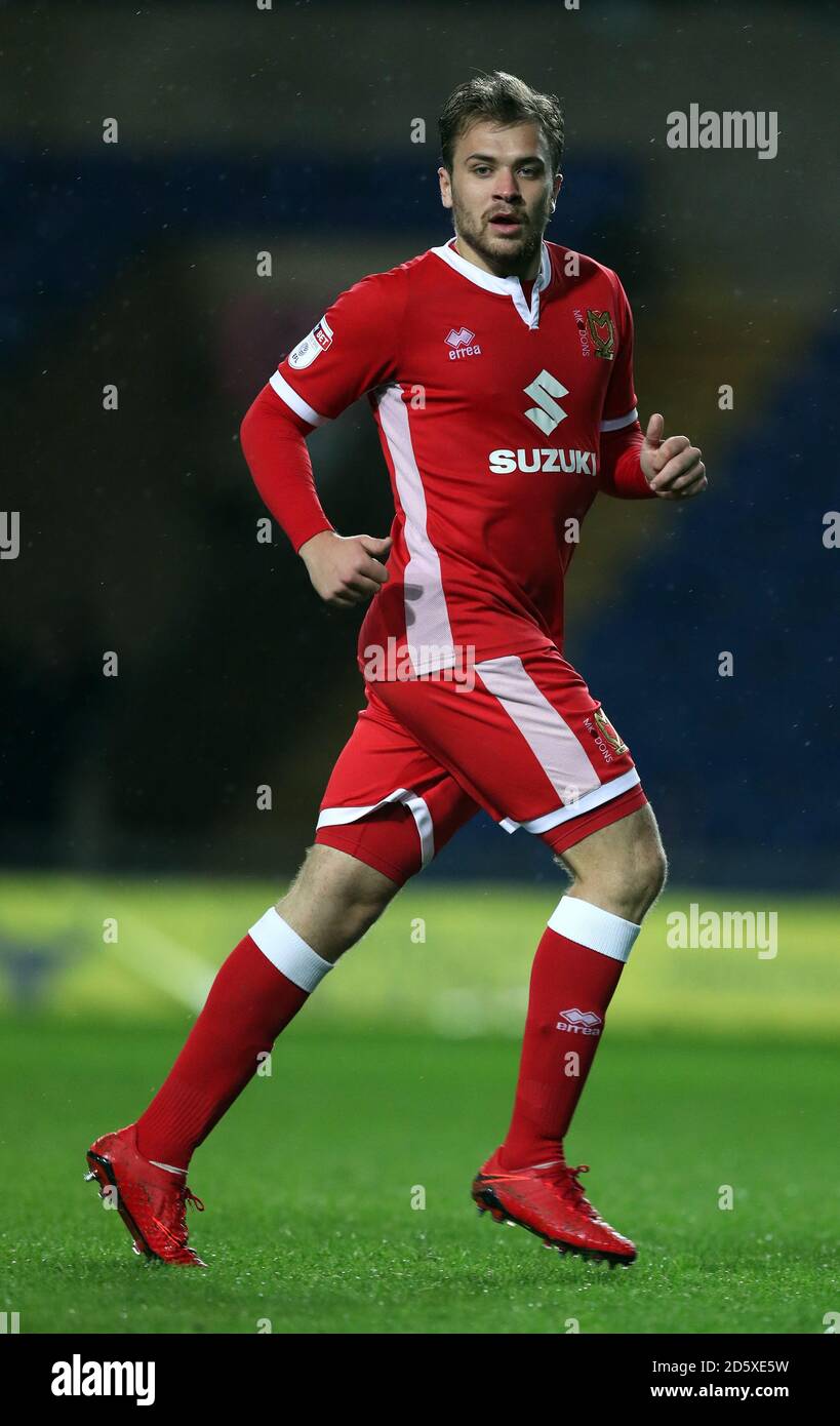 Ryan Seager, Milton Keynes Dons Stock Photo - Alamy