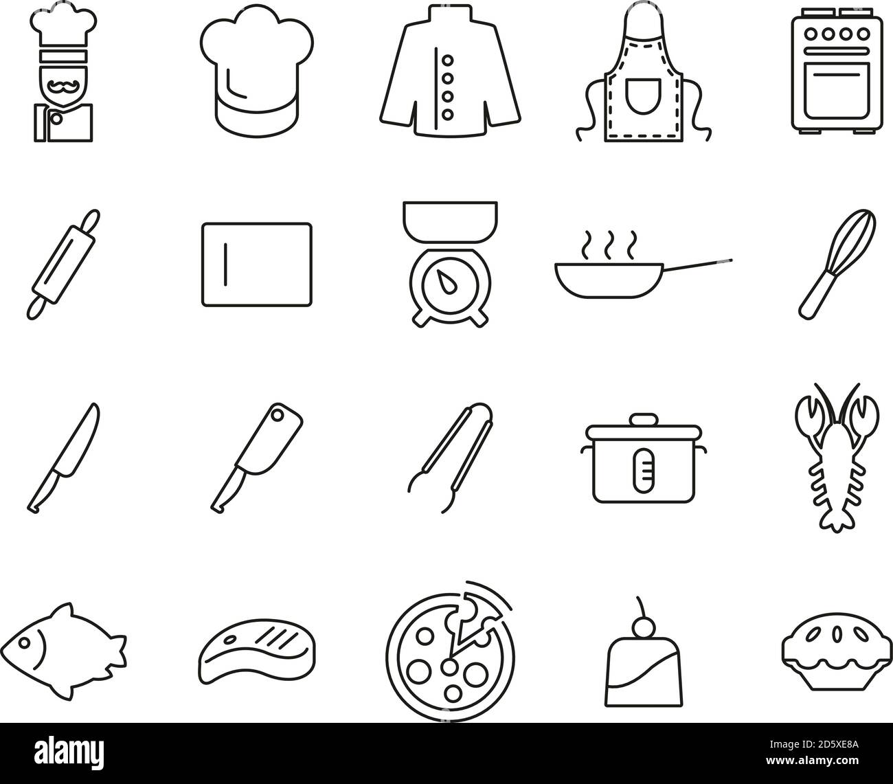 Thin cutting Stock Vector Images - Alamy