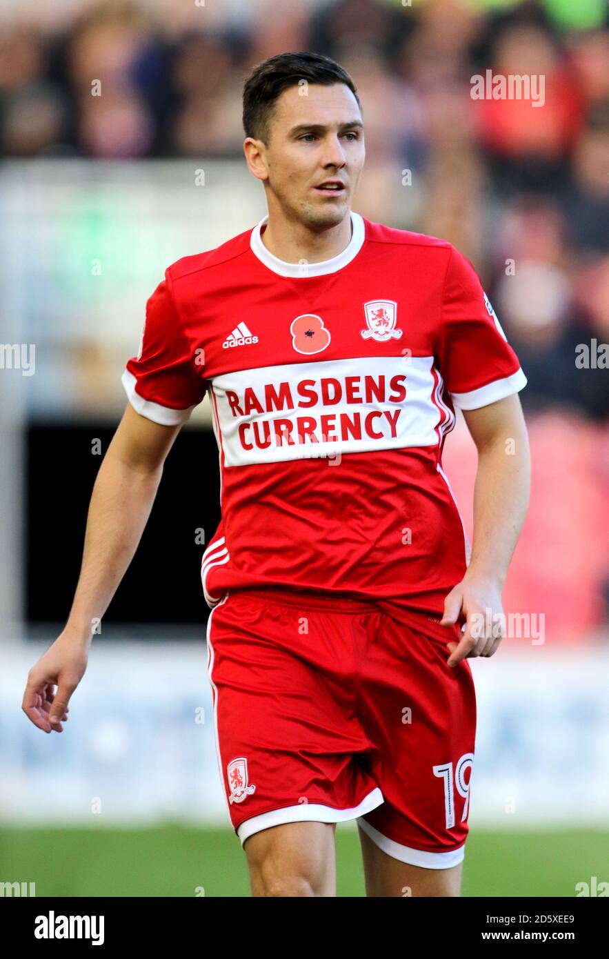 Middlesbrough's Stewart Downing Stock Photo - Alamy