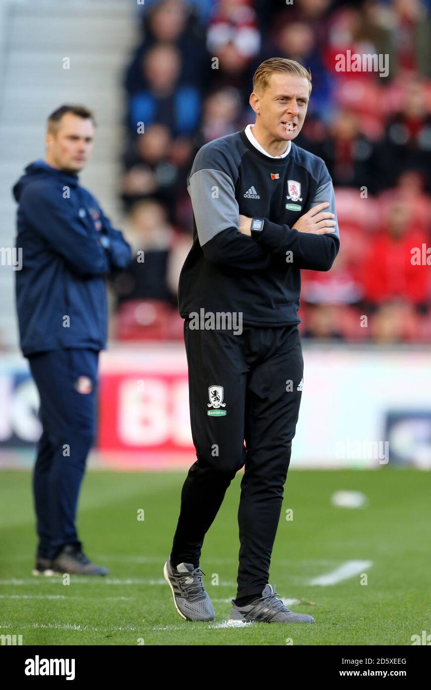 Middlesbrough manager Garry Monk Stock Photo - Alamy