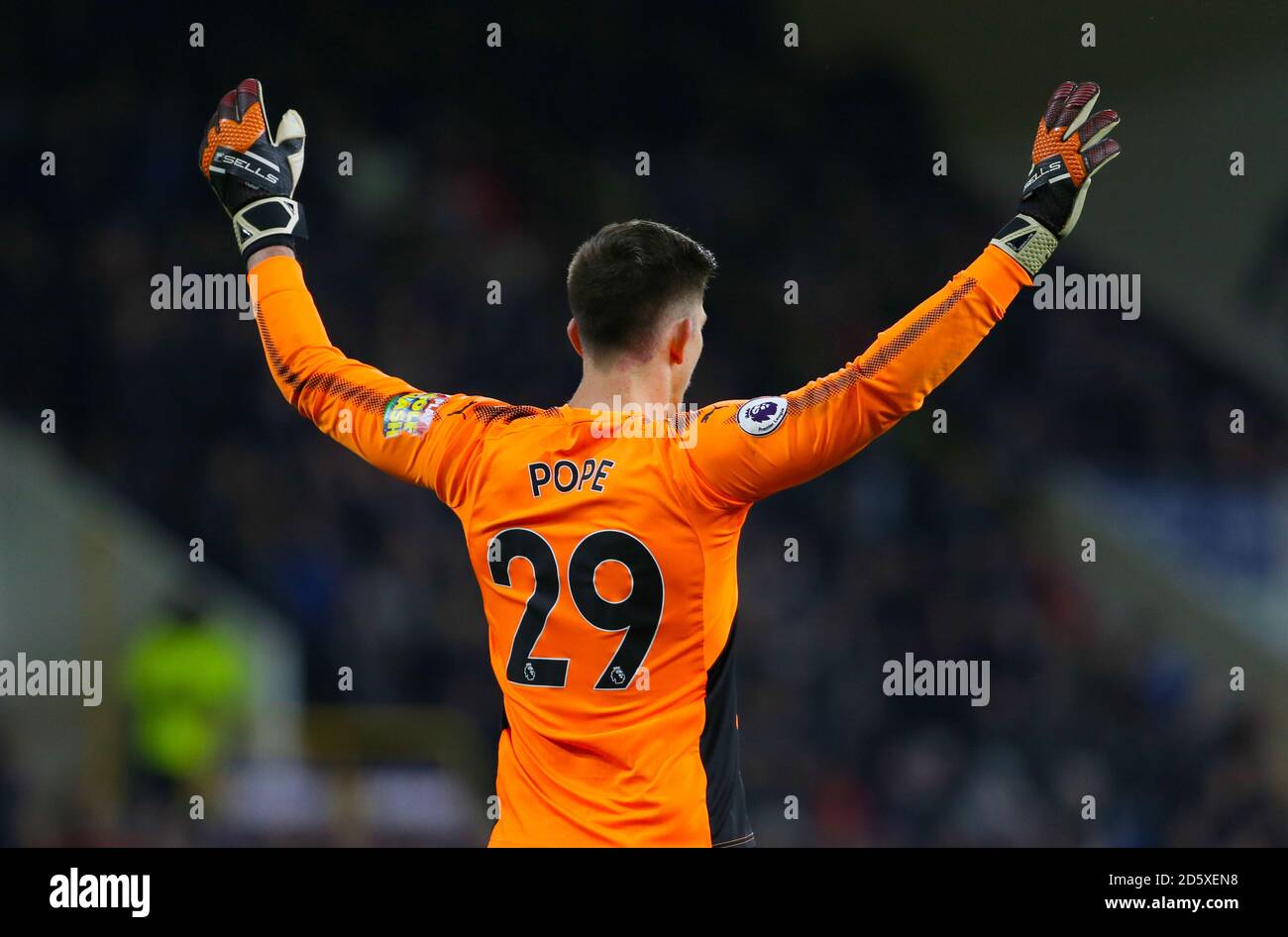 Burnley goalkeeper Nick Pope Stock Photo - Alamy