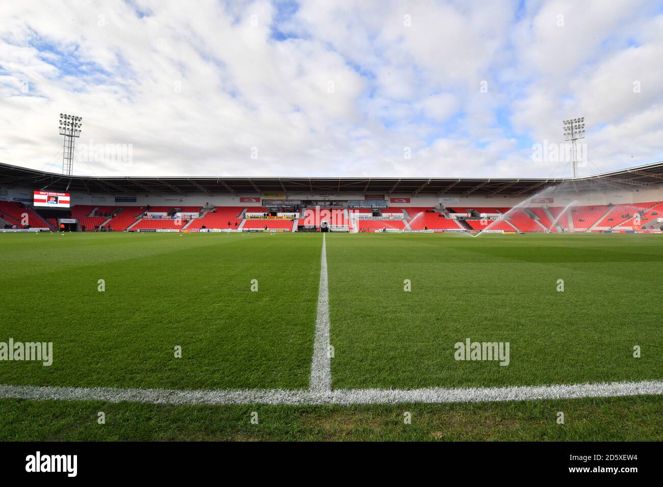 General view of the Keepmoat Stadium Stock Photo - Alamy