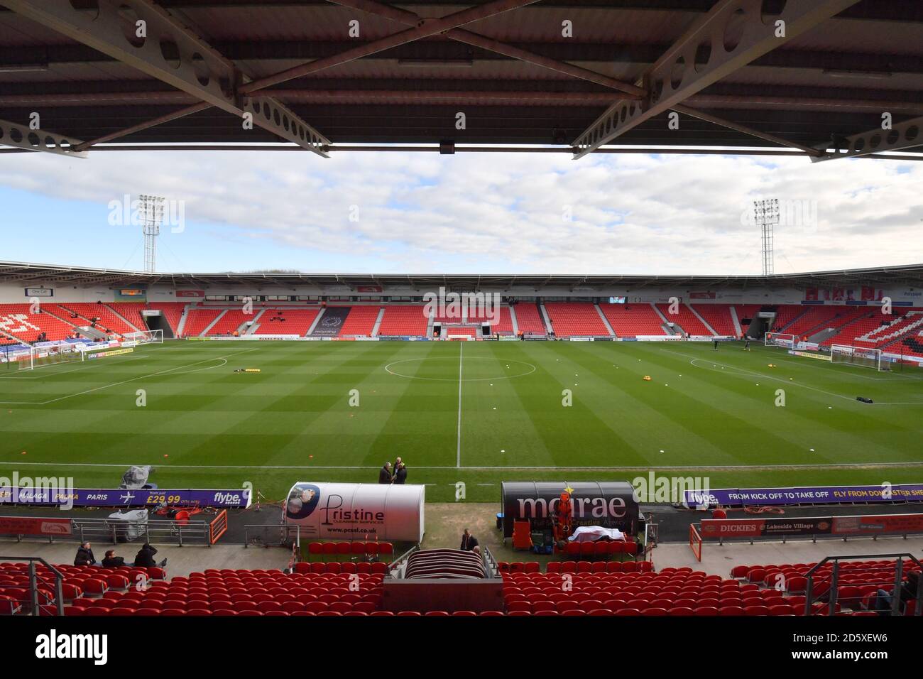 General view of the Keepmoat Stadium Stock Photo - Alamy