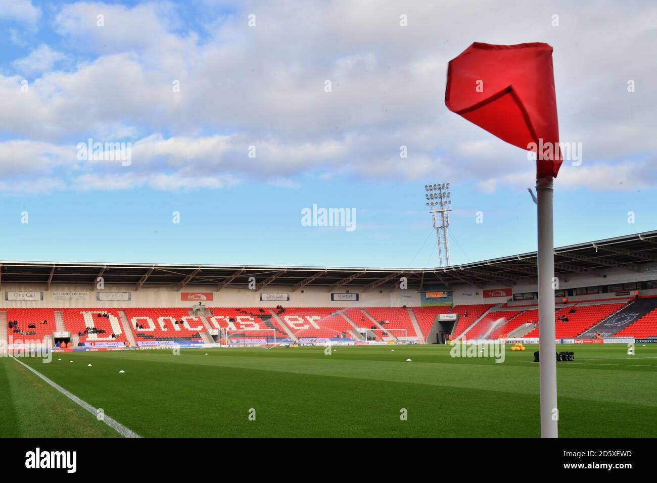 General view of the Keepmoat Stadium Stock Photo - Alamy