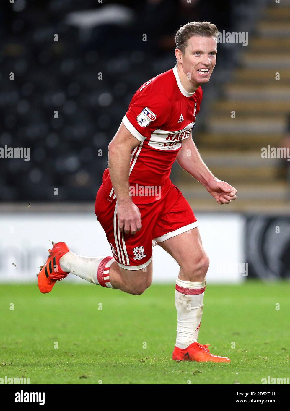 Middlesbrough's Grant Leadbitter celebrates scoring his side's third ...