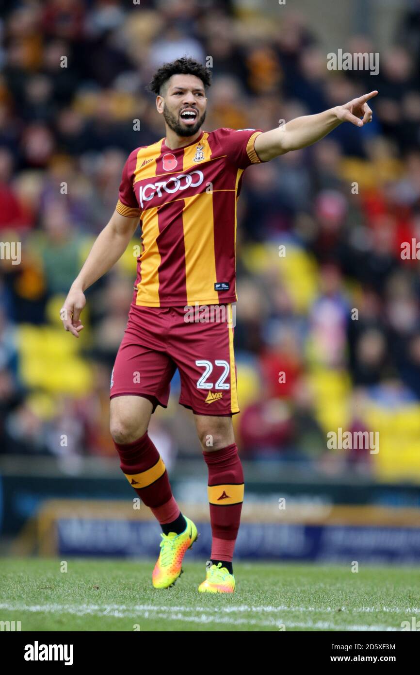 Bradford City's Nathaniel Knight-Percival Stock Photo - Alamy
