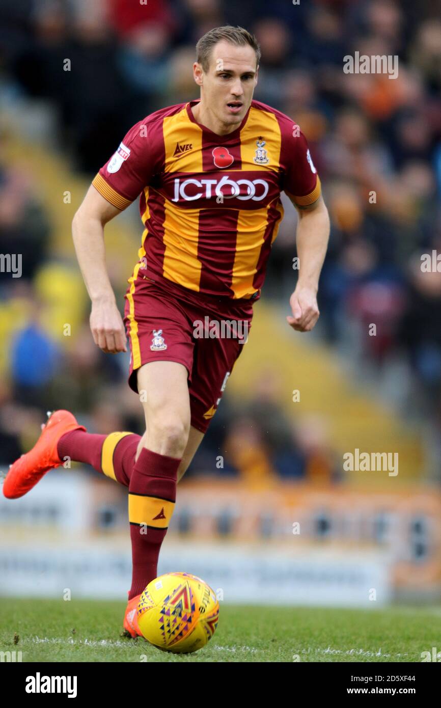 Bradford City's Matthew Kilgallon Stock Photo - Alamy