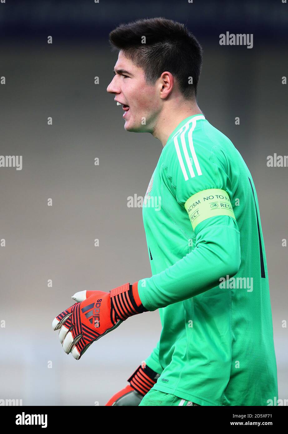 Russia goalkeeper Sergei Eshchenko Stock Photo - Alamy