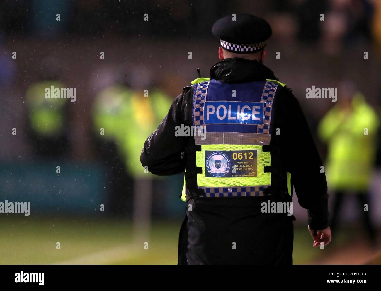 A Football Intelligence Officer Stock Photo - Alamy