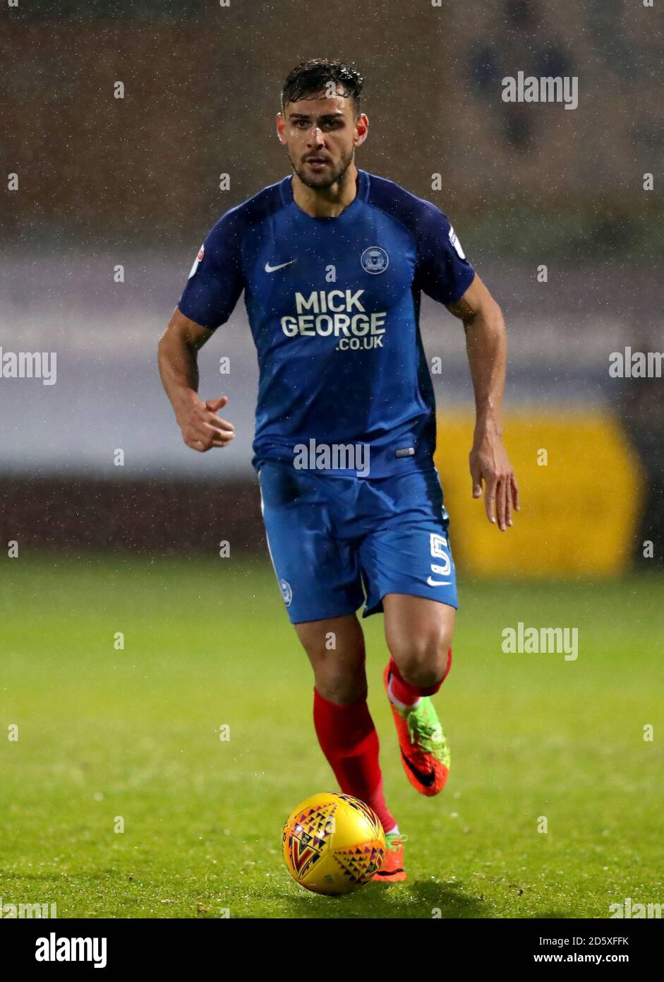 Ryan Tafazolli, Peterborough United Stock Photo - Alamy