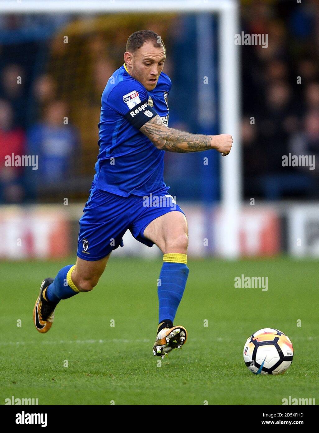 Barry Fuller, AFC Wimbledon Stock Photo - Alamy