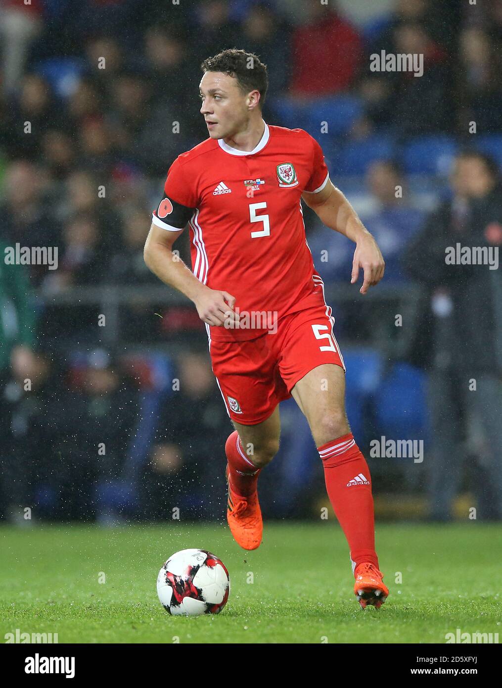 Wales' James Chester Stock Photo - Alamy