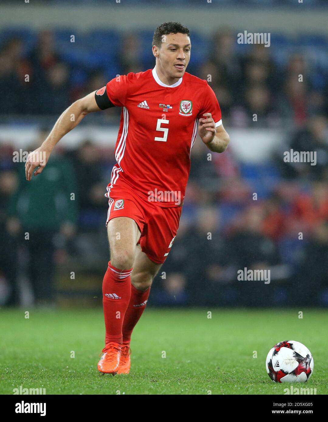 Wales' James Chester Stock Photo - Alamy