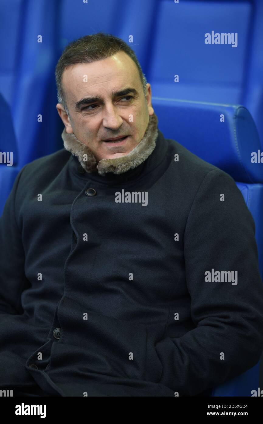 Sheffield Wednesday manager Carlos Carvalhal Stock Photo - Alamy