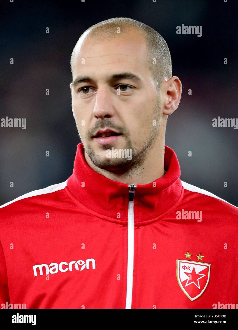 Red Star Belgrade goalkeeper Milan Borjan Stock Photo - Alamy