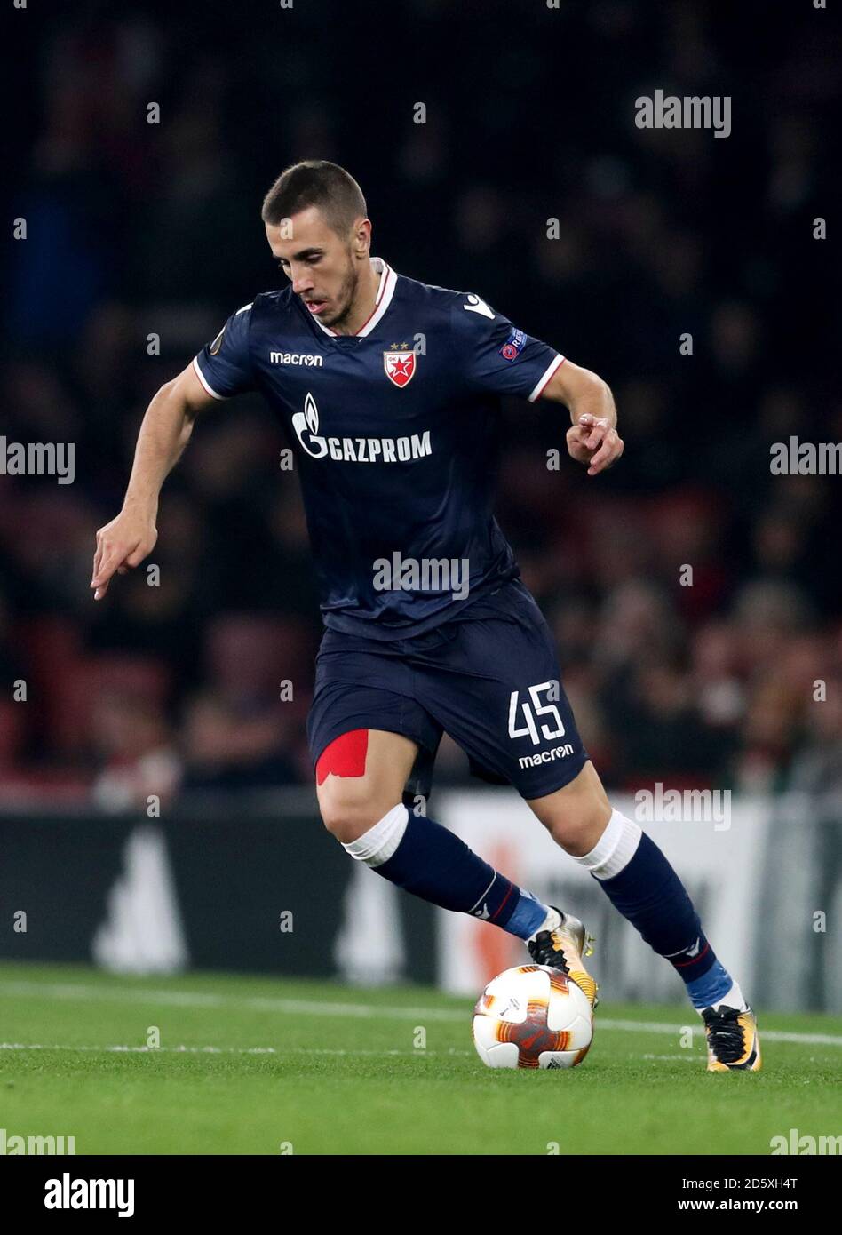 Red Star Belgrade's Aleksandar Pesic Stock Photo - Alamy