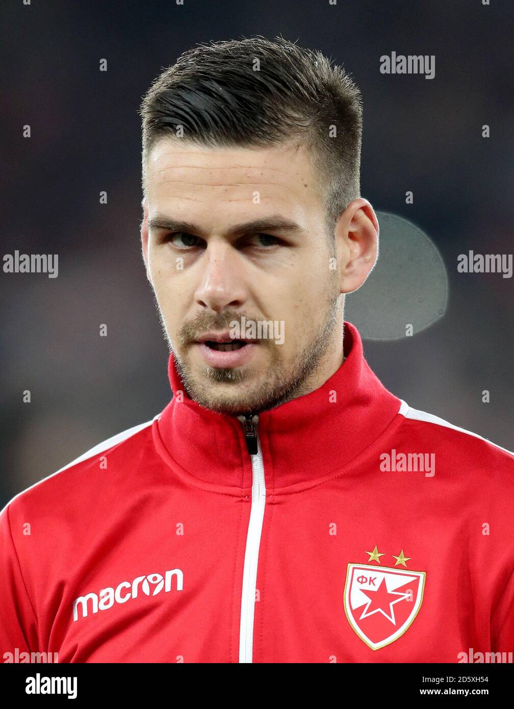 Red Star Belgrade's Marko Gobeljic Stock Photo - Alamy
