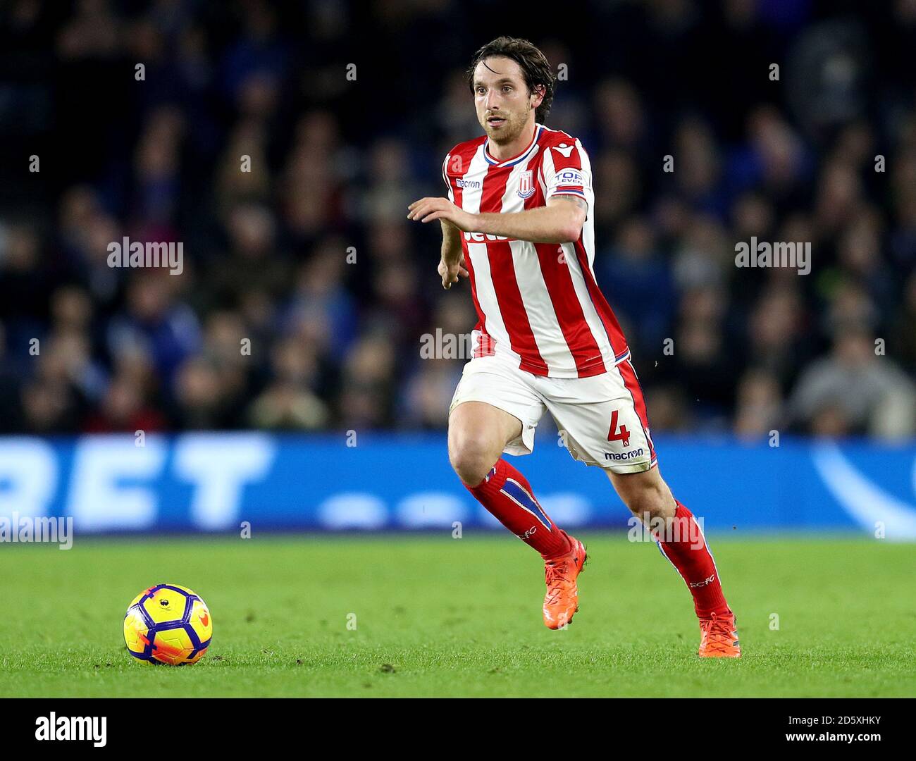 Stoke City's Joe Allen Stock Photo - Alamy