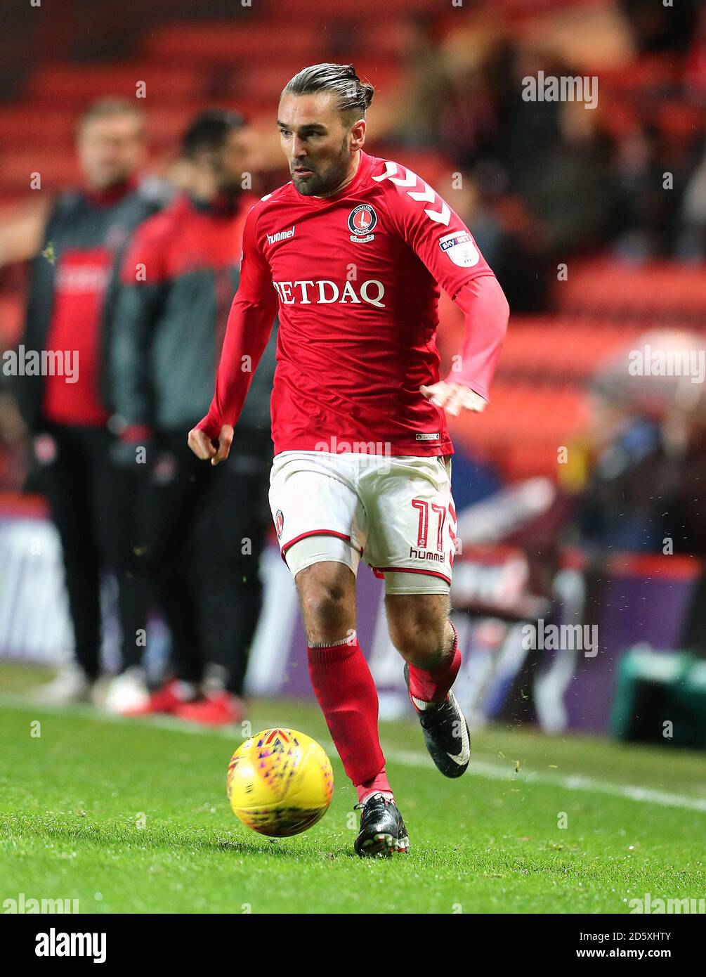 Ricky Holmes, Charlton Athletic Stock Photo - Alamy