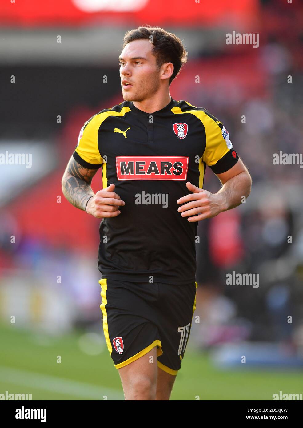 Doncaster Rovers' Jon Taylor Stock Photo - Alamy
