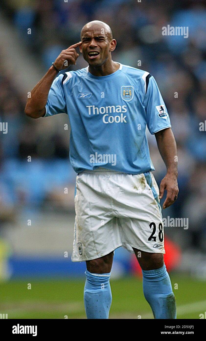 Trevor Sinclair, Manchester City Stock Photo - Alamy