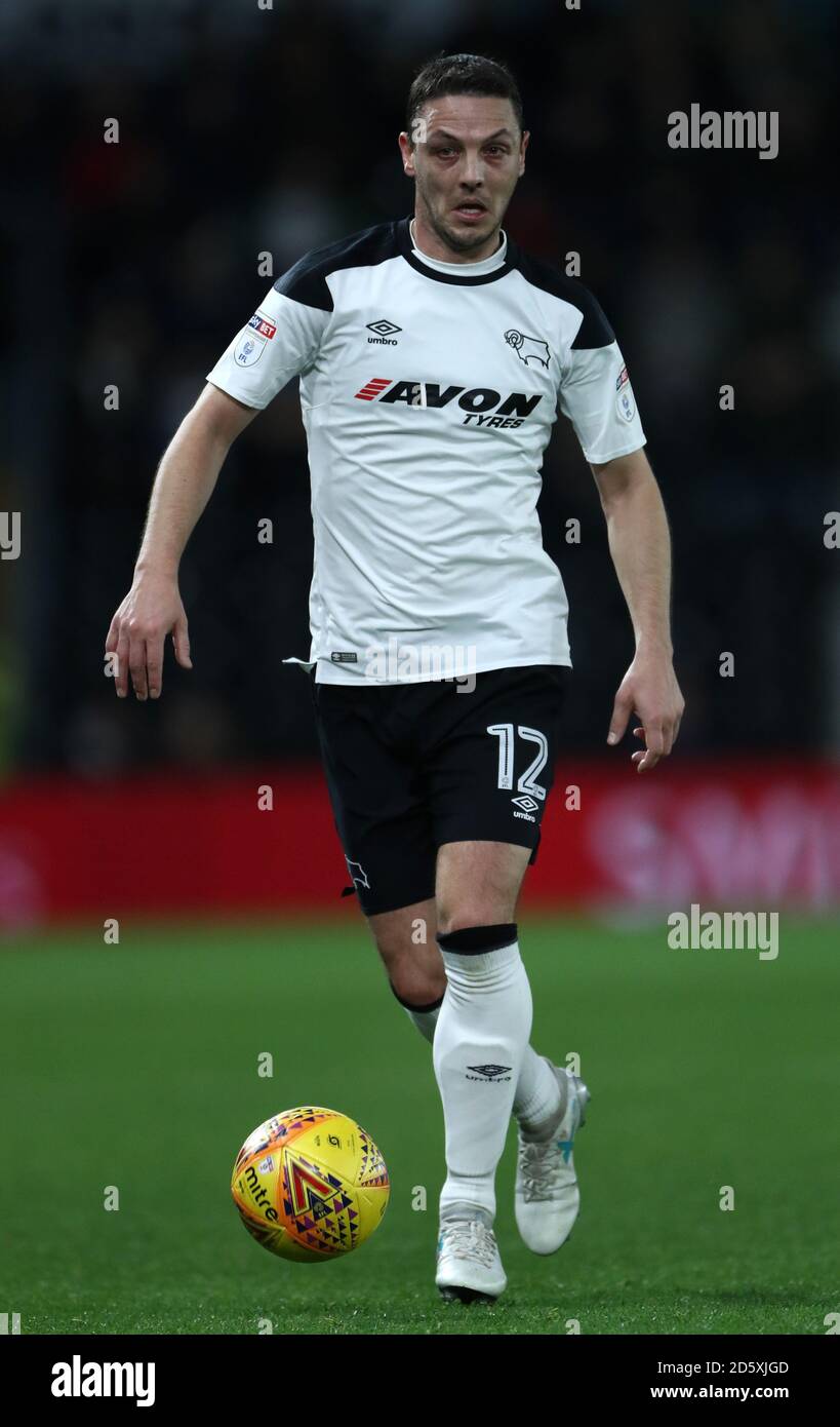 Derby County's Chris Baird Stock Photo - Alamy
