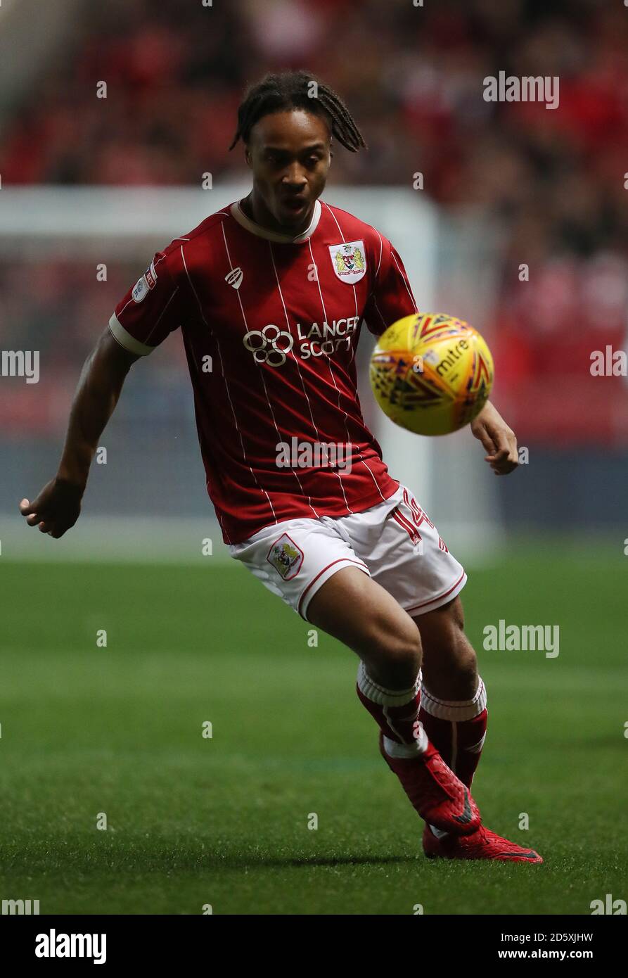 Bristol City's Bobby Reid Stock Photo - Alamy