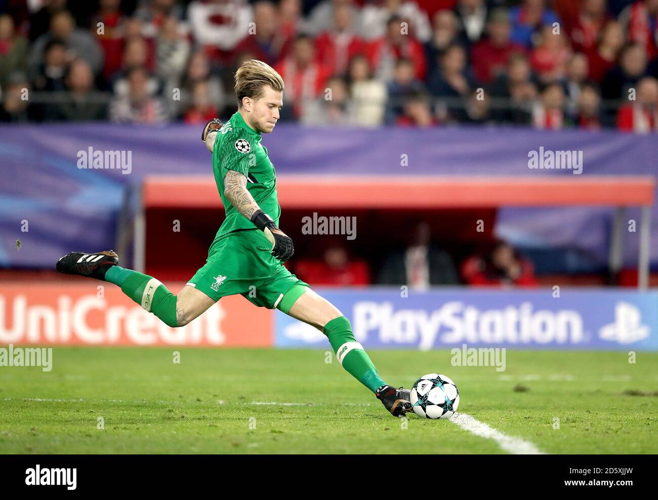 Liverpool goalkeeper Loris Karius Stock Photo - Alamy