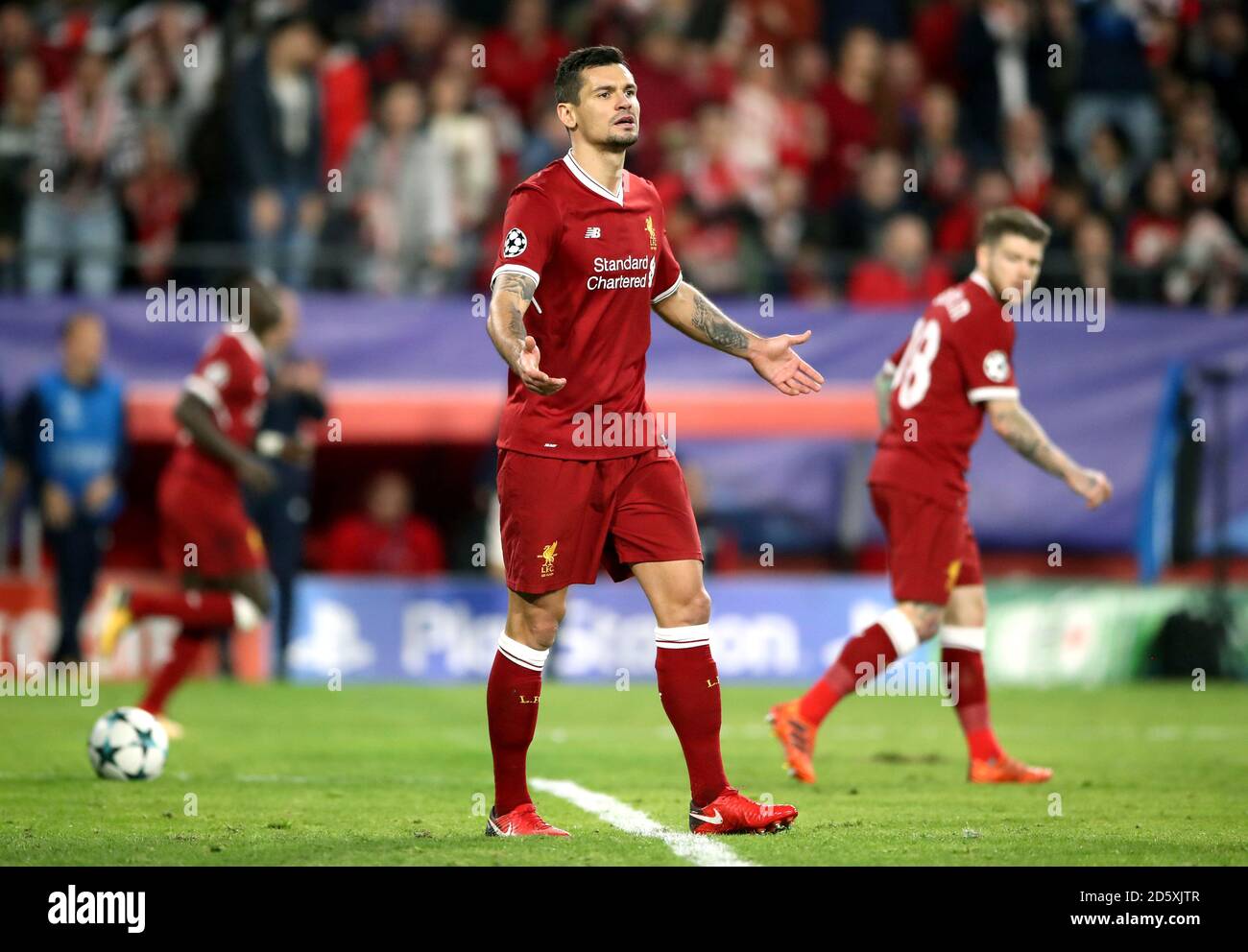 Dejan Lovren, Liverpool Stock Photo - Alamy