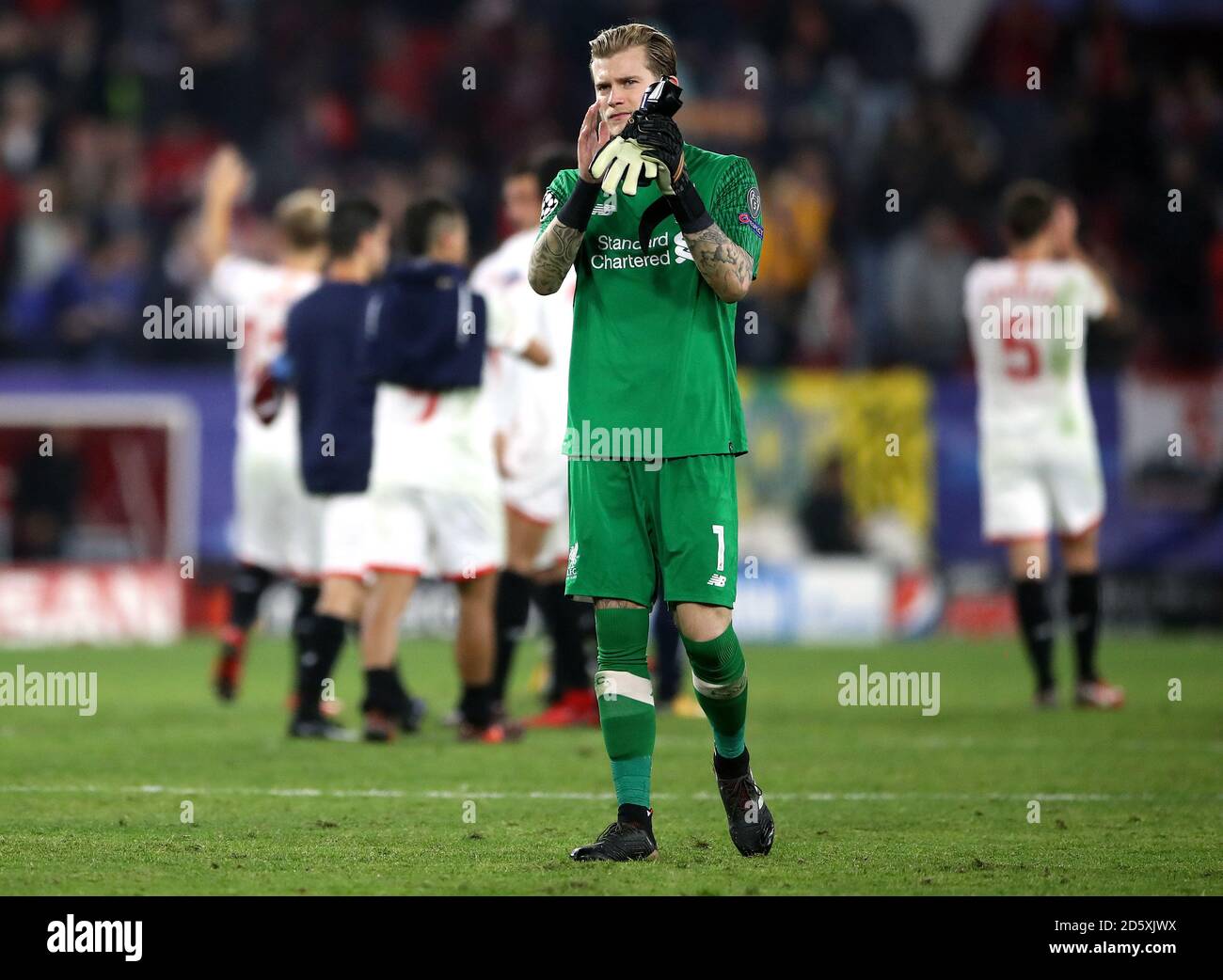 Liverpool goalkeeper Loris Karius Stock Photo - Alamy