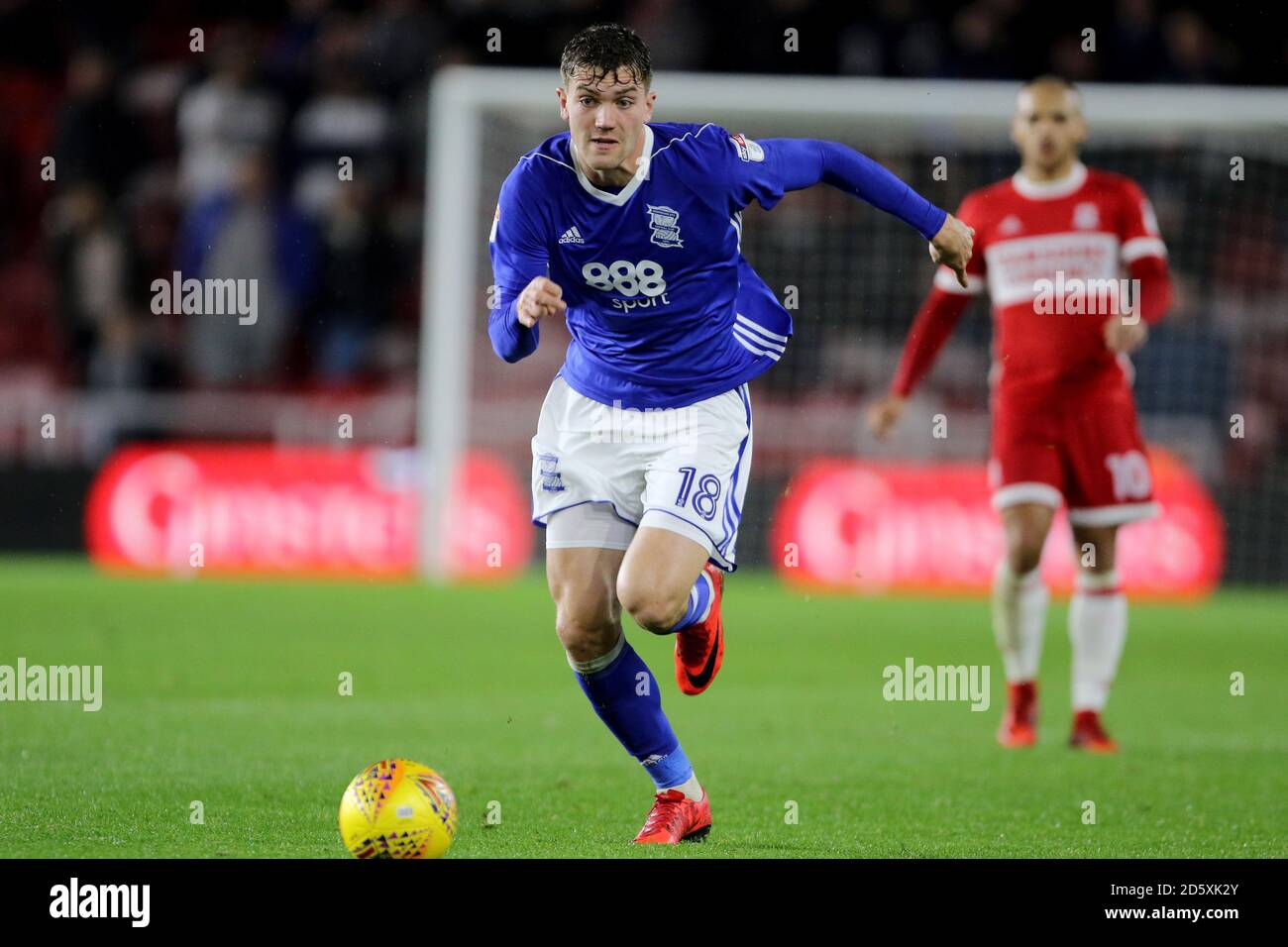 Birmingham City's Sam Gallagher Stock Photo - Alamy
